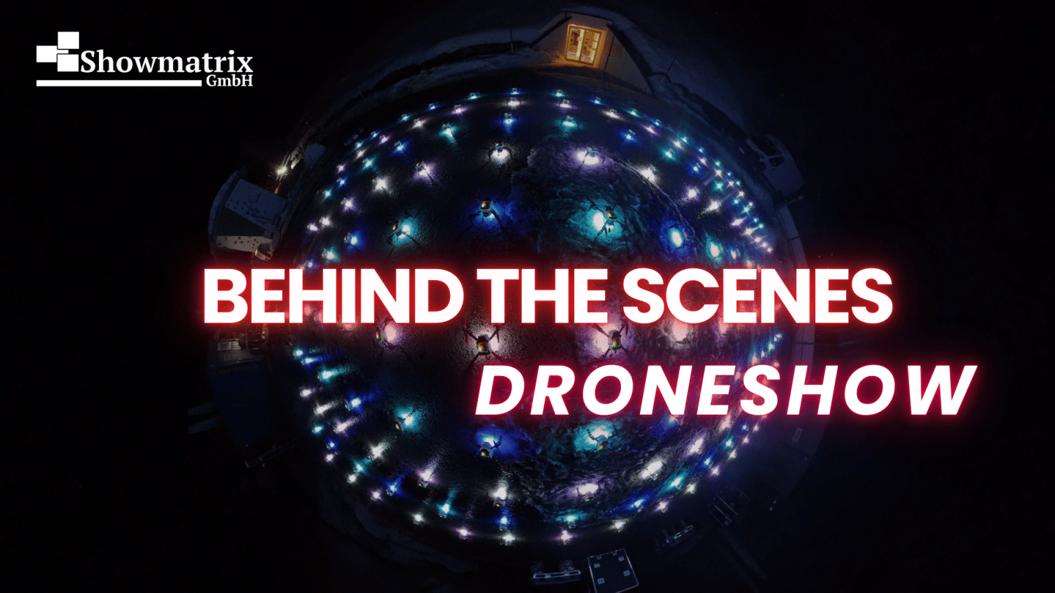 Drohnenshow - Führender Anbieter in Deutschland: Showmatrix