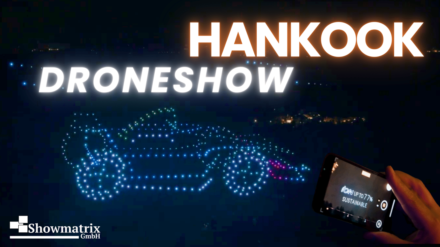 Drohnenshow - Führender Anbieter in Deutschland: Showmatrix